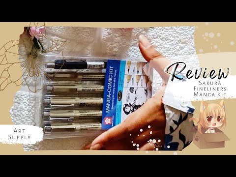 Reviewing Sakura Manga-Comic Kit | Art supplies review | Yay or Nay