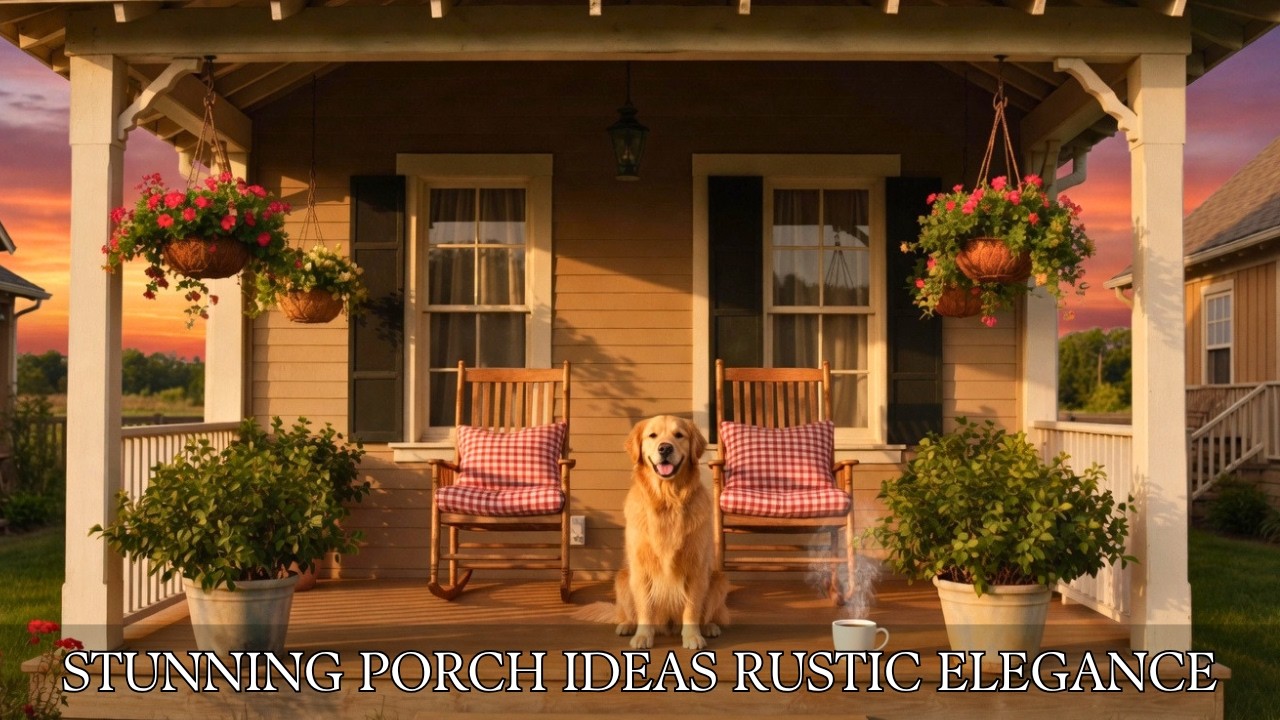 20 Stunning Farmhouse Porch Decor Ideas 2026 | Rustic Elegance That Wows