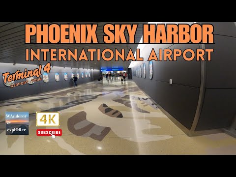 Phoenix Sky Harbor International Airport ✈️ Terminal 4 | Airport Tour | Phoenix, Arizona