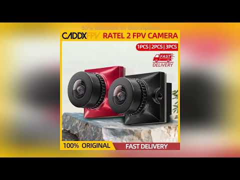 #1/2PCS Caddx Ratel 2 V2 FPV Camera Ratel2 2.1mm Lens 16:9/4:3 NTSC/PAL Switchable Micro FPV Camer