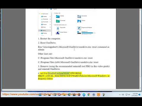 Fix OneDrive is missing from File Explorer error in Windows