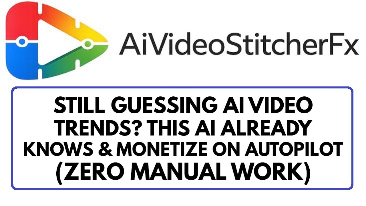 AIVideoClipStitcherFX Review Demo Webinar Replay Bonus - This AI Replaced 7 AI Video Tools