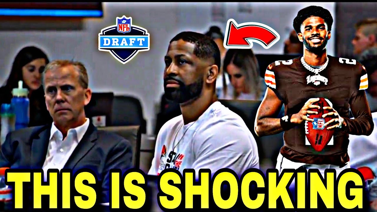 🚨Browns Andrew Berry GOES VIRAL In LEAKED FOOTAGE After TARGETING Jordyn Tyson For Shedeur Sanders‼️