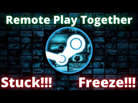 How to fix Steam - Remote Play Together Game Stuck !!