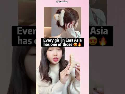 Trending Fluffy Claws Hairstyle in Korea #shorts #kbeauty #koreanbeauty #koreanhairstyle #douyin