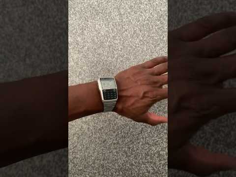 So many features 📟Casio Calculator Watch DBC-32D-1AES #casio #calculator #watch #data #function
