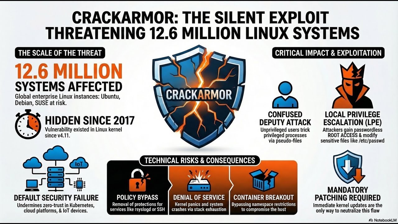 CrackArmor Critical AppArmor Vulnerabilities Explained