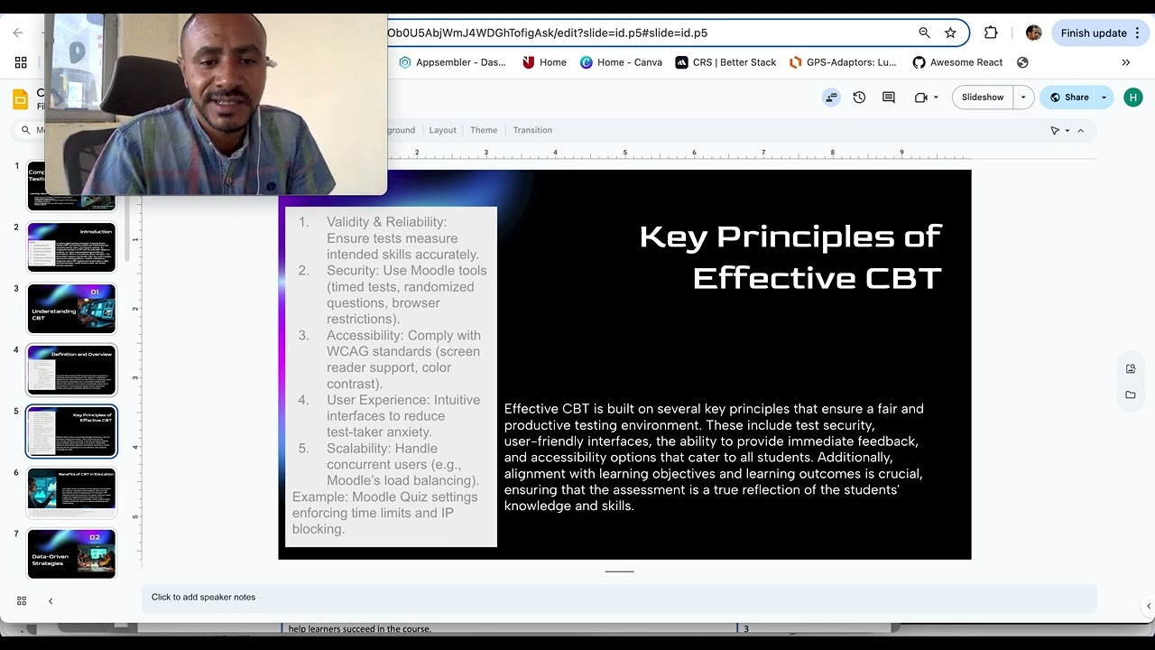 Understanding Computer Based Testing