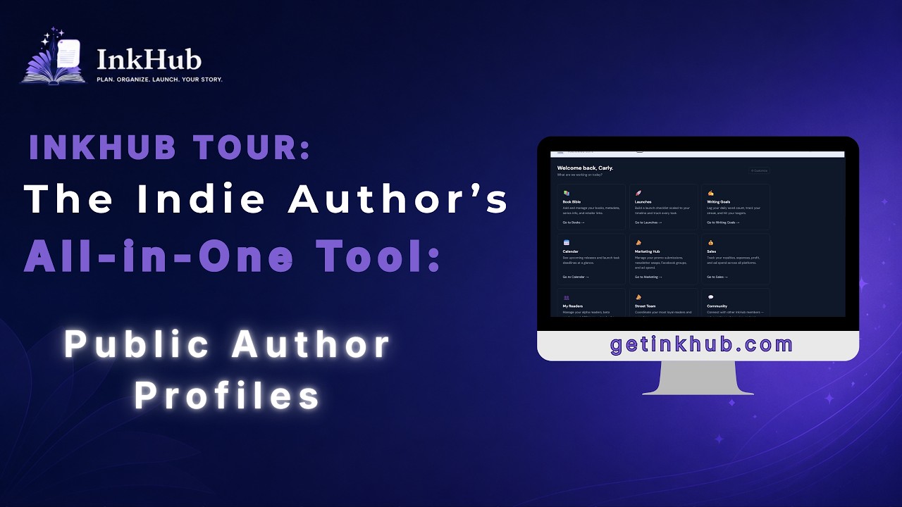 Getting Started with InkHub | Public Author Profiles