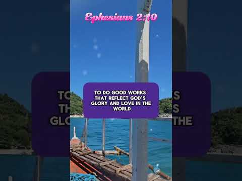 For we are His workmanship created in Christ Jesus for good work #prayer #bible #verse #motivate