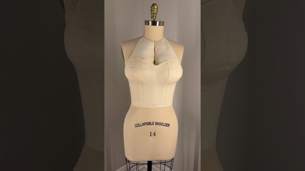 FREE Corset Pattern for Fuller Busts 🥰✨ #inclusivefashion #corsetmaking #sewing