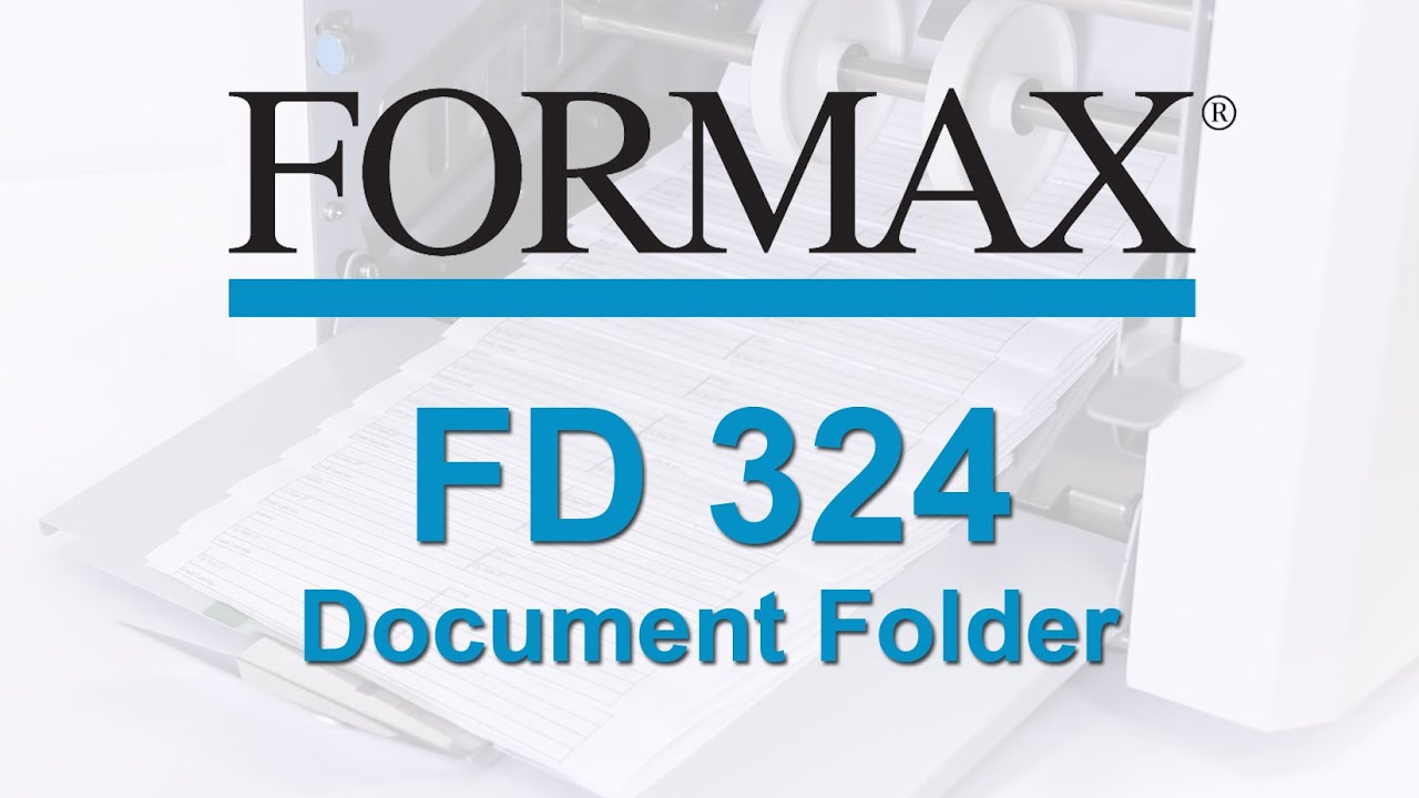 Formax FD 324 Document Folder