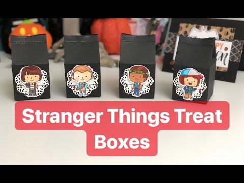 100 days of Katoween Day 54! Stranger Things Treat Boxes