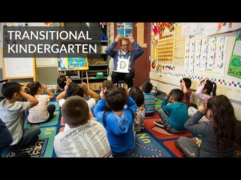 Transitional Kindergarten: Growing Children’s Early Academic Skills