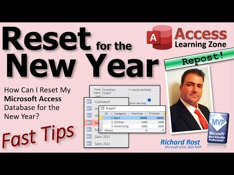 How Can I Reset My Microsoft Access Database for the New Year? (2024 Update)