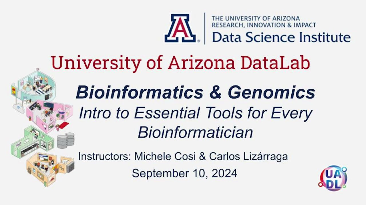 [2024 Fall]  Biosciences & Genomics Series: Essential Tools for Every Bioinformatician