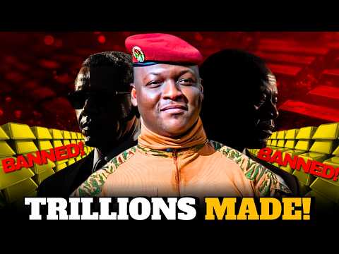 Following Burkina Faso, These African Nations Are Quietly Banning Gold Exports To The West!