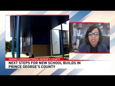 County Executive Angela Alsobrooks on Building 18 New PGCPS Schools in 6 years on ABC 7 News/WJLA
