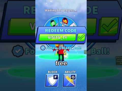 INCREDIBLE Blade Ball CODES! #roblox #bladeball