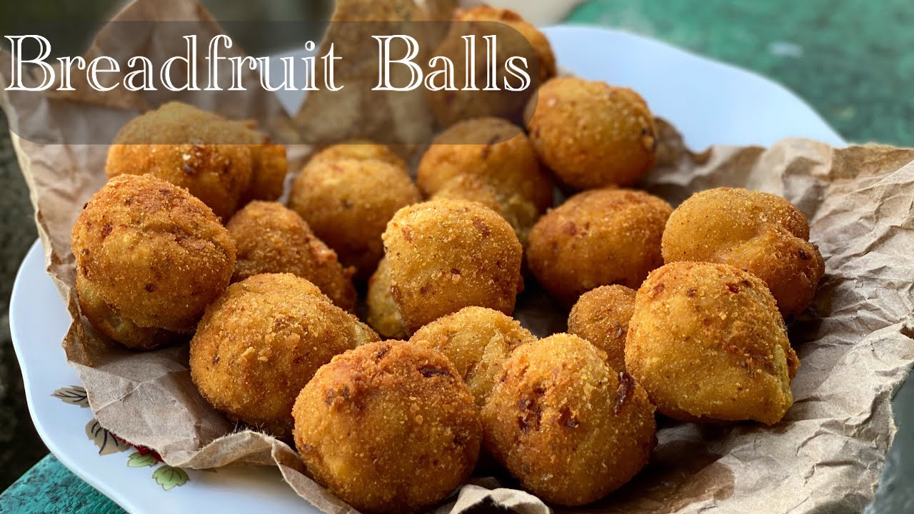 Breadfruit Balls. A simple and Unique recipe