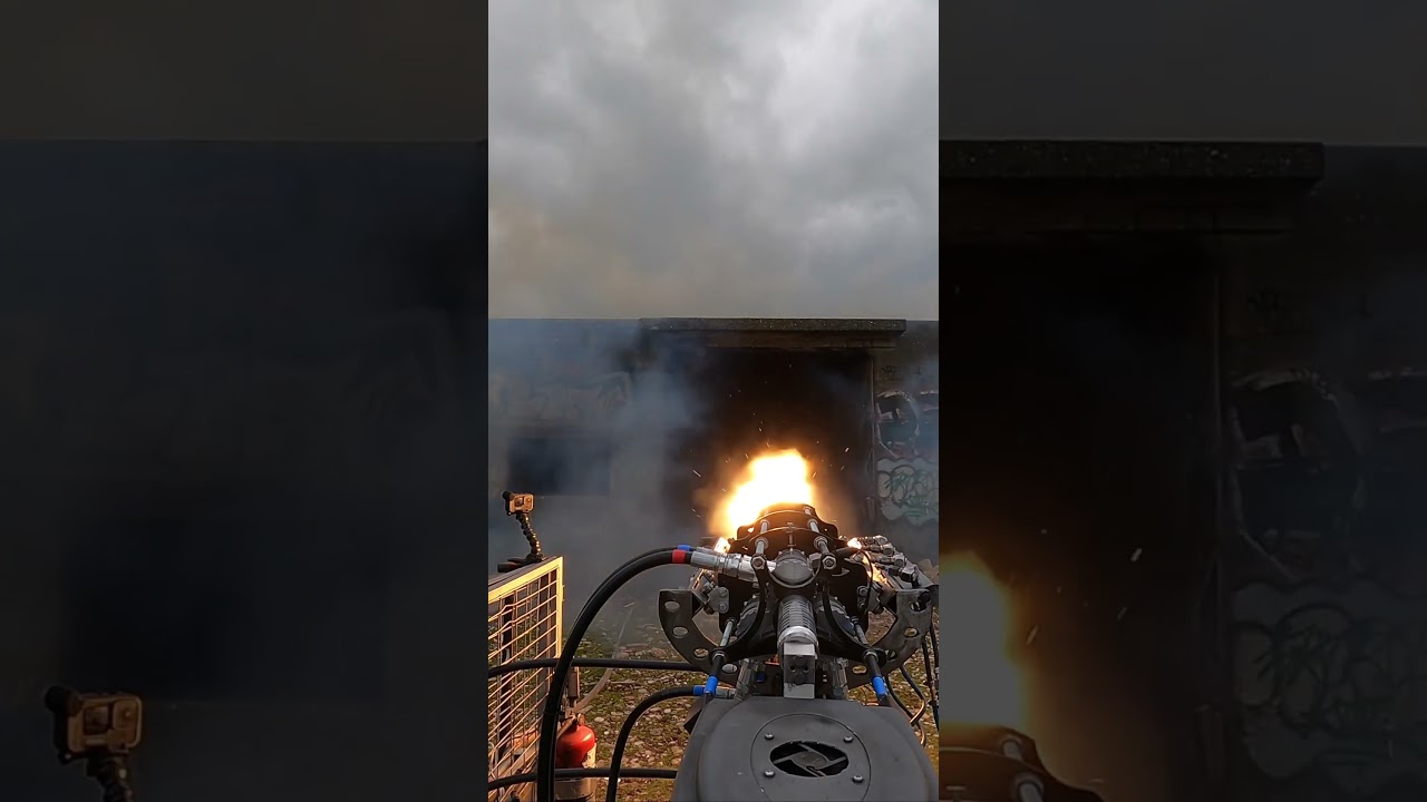 I think it will work ….. #workshop #rocketengine #maker #hybridrocket #test