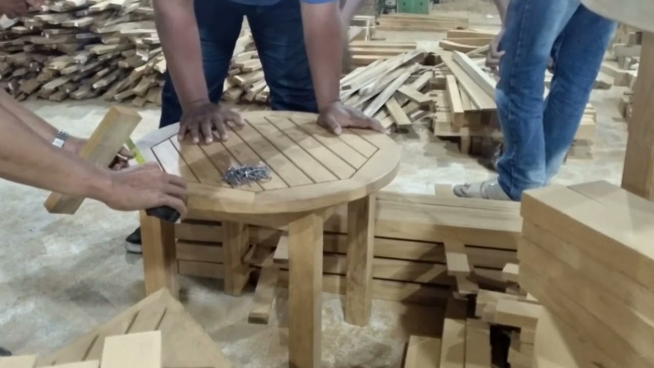 Teak Wood Factory at Mutiara Jepara Indofurni