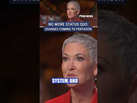 'Whatever it takes': Hegseth's army secretary reveals changes coming to Pentagon #news #shorts #fox