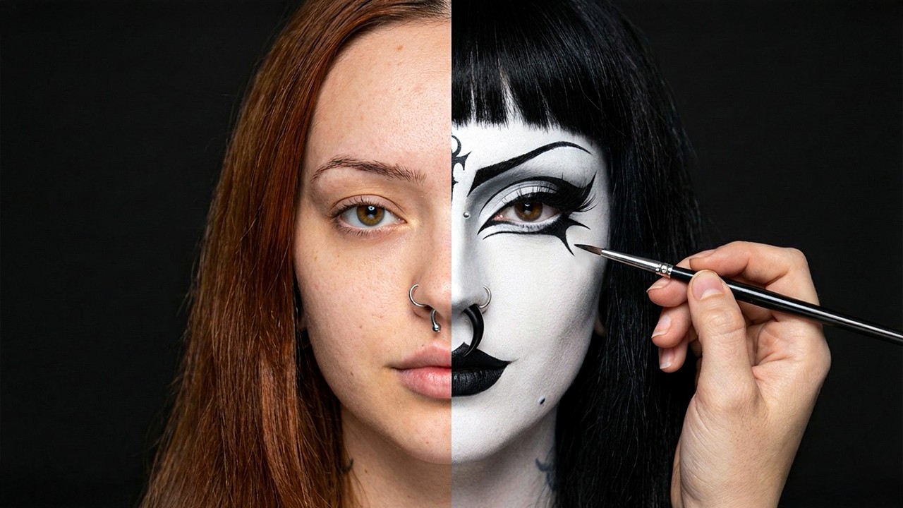 I Turned Myself Into A Goth!