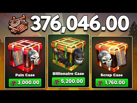 ONCE IN A LIFETIME RUST CASE OPENING! $376,046 SESSION!