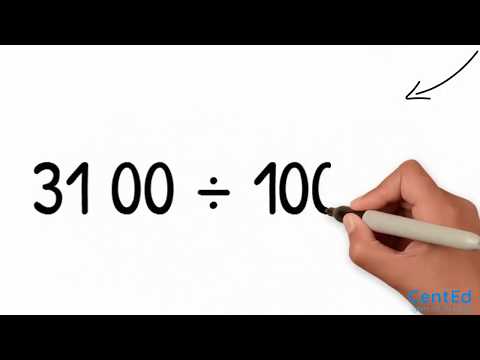 Dividing by 100