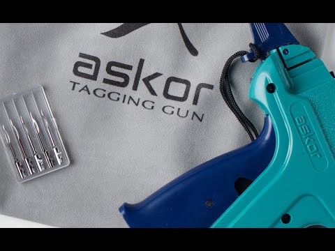 🆕How To Use Tagging Gun Clothing Label Gun Honest Video