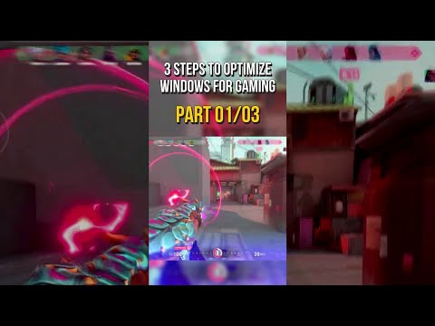 ???? 03 STEPS TO OPTIMIZE WINDOWS FOR GAMING & PERFORMANCE????| Part 01/03 ✔️