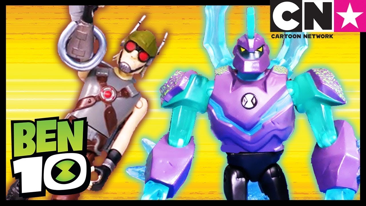 Ben 10 Toy Play For Kids | OMNI-ENHANCED DIAMONDHEAD Saves The Day! | Ben 10 Toys | Cartoon Network