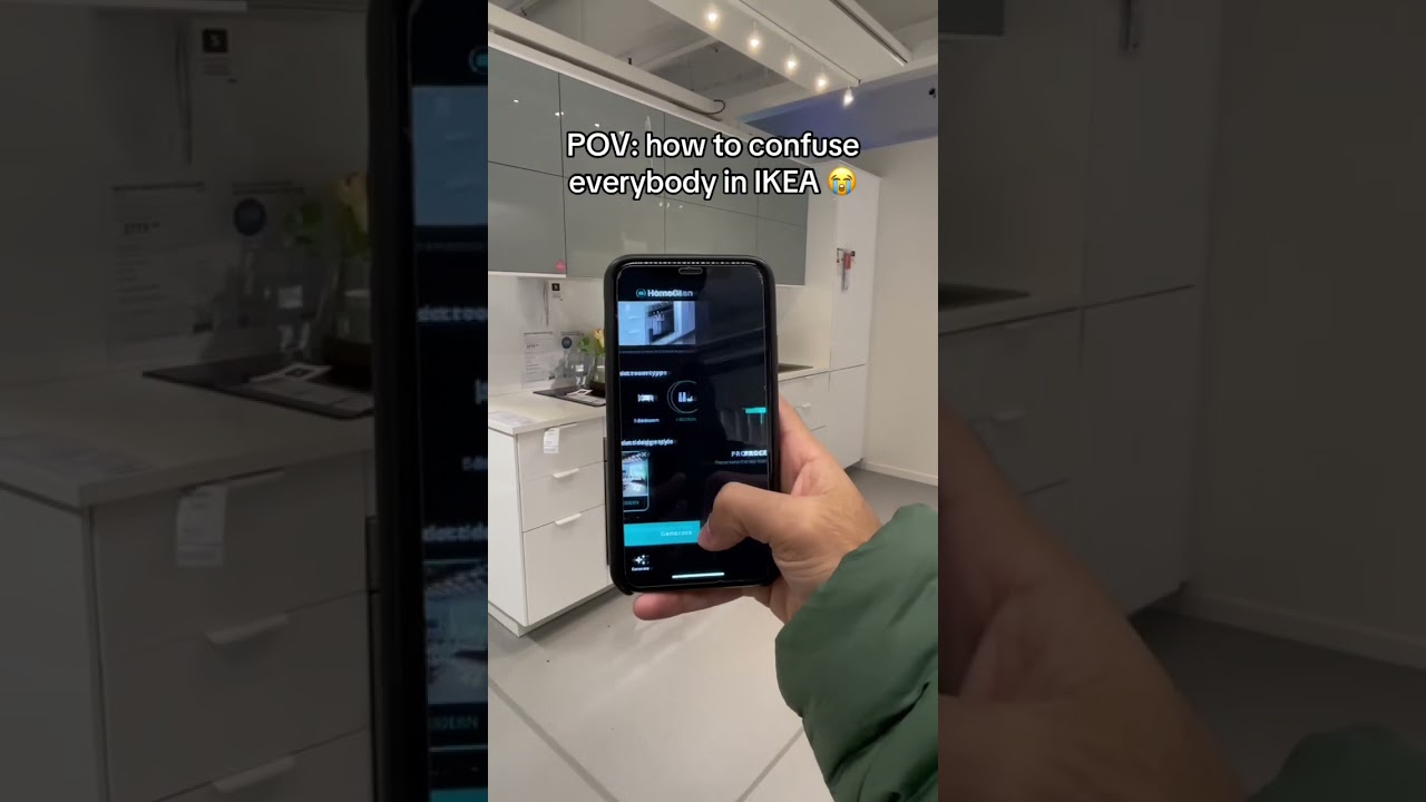 Kitchen redesign using Ai ✨ #kitchendesign