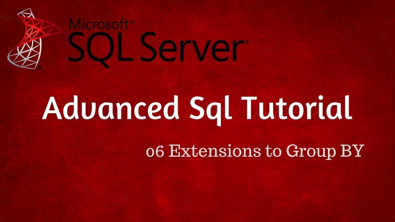 Advanced Sql Tutorial (038 GROUPING ID function)