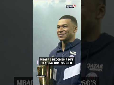 Football News | Sports News | Kylian Mbappé Becomes PSG's Leading Goal Scorer | #shorts | #football
