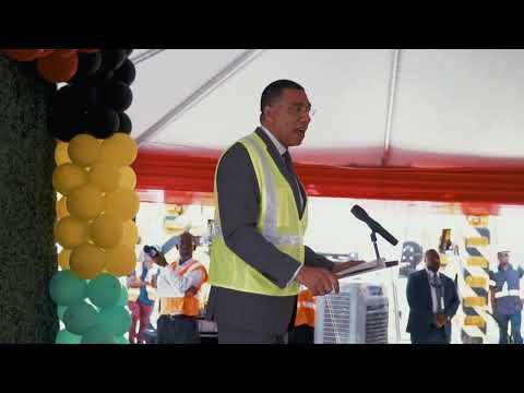 Ribbon Cutting Ceremony - The Kingston Freeport Terminal's New Straddle Carriers