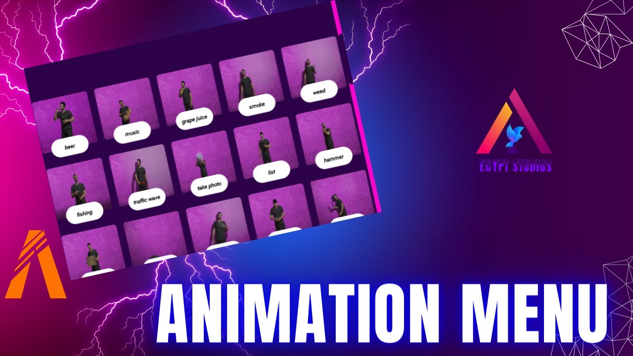 [Standlone][Updated] Fivem Animation Menu Ui v2.1 - FiveM Releases - Cfx.re Community