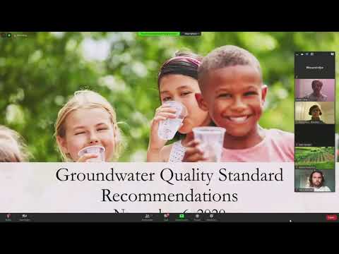 News Conference: DHS, DNR, DATCP Brief on New Groundwater Standards