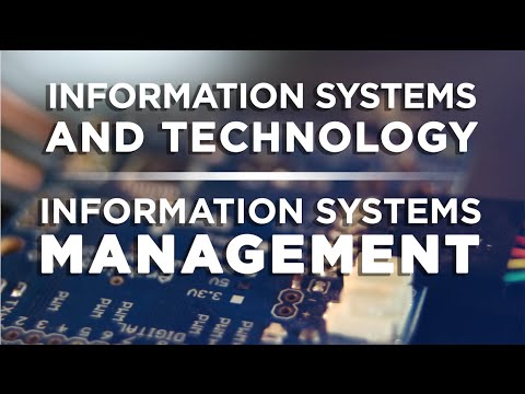 Information Systems & Technology and Information Systems Management