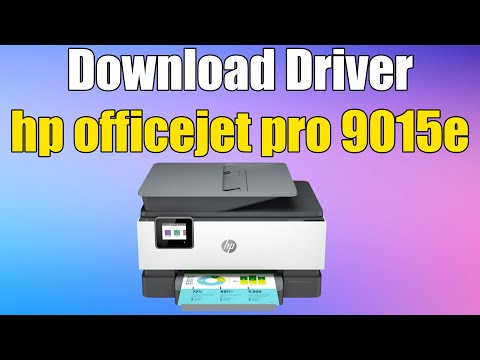 How to install Driver hp officejet pro 9015e Printer windows 10 or 11