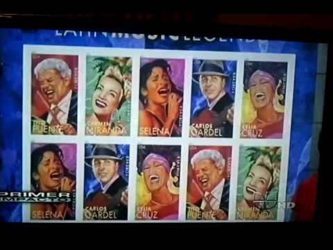 Selena Quintanilla Latin Music Legends Stamp Unveiling Ceremony(video ...