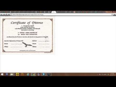 Civil document to submit wiht the form I-129F
