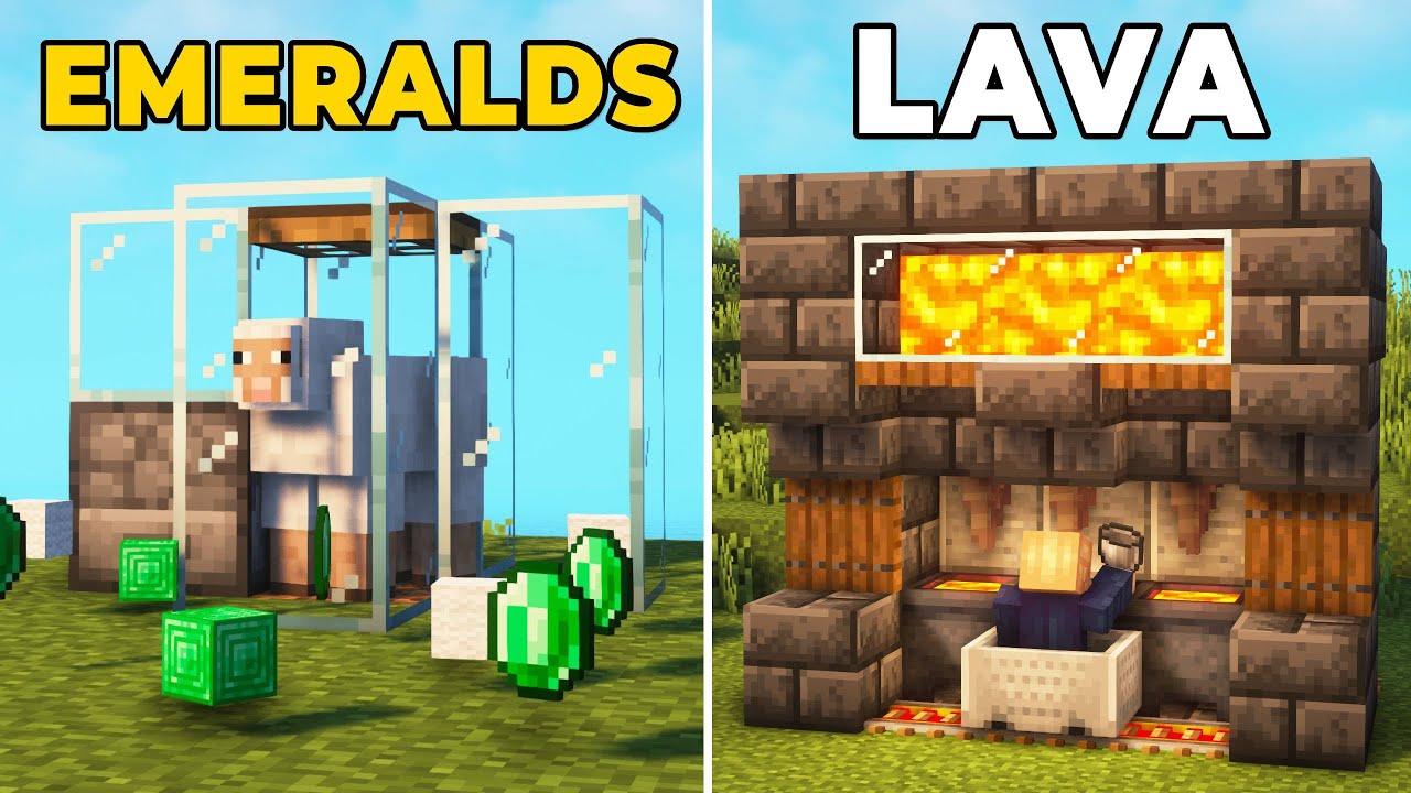 3 MUST HAVE Farms for New Minecraft 1.20 Worlds! - Minecraft Builders
