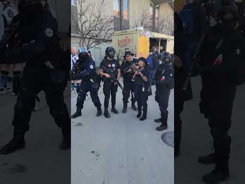 SWAT Team at the Calgary Expo #shorts