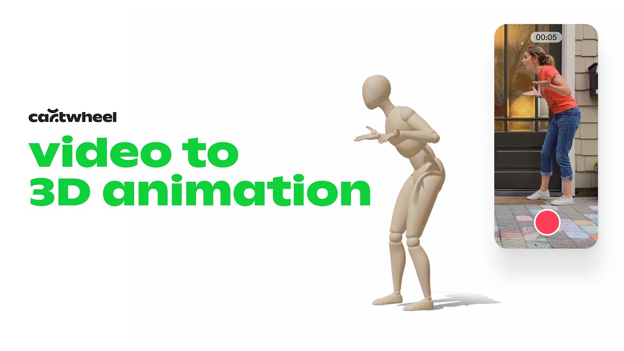 Introducing Video-to-3D Animation by Cartwheel
