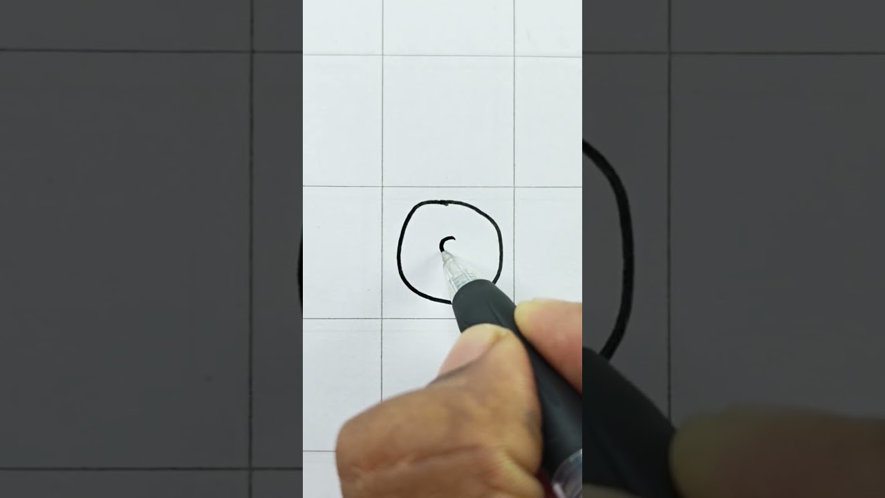 O - How to draw alphabet in bubble letters | Graffiti Letter - O