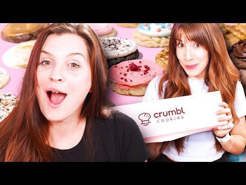 CRUMBL vs CRAVE Gourmet Cookies - Taste Test!