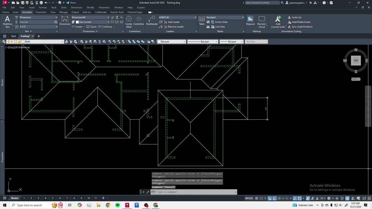 Roof Plan Training
