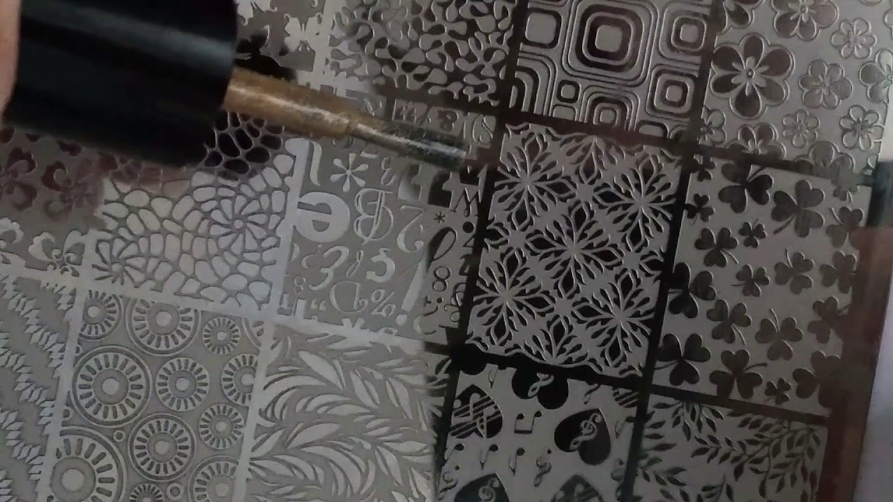 GRADIENT STAMPING / NEGATIVE STAMPING